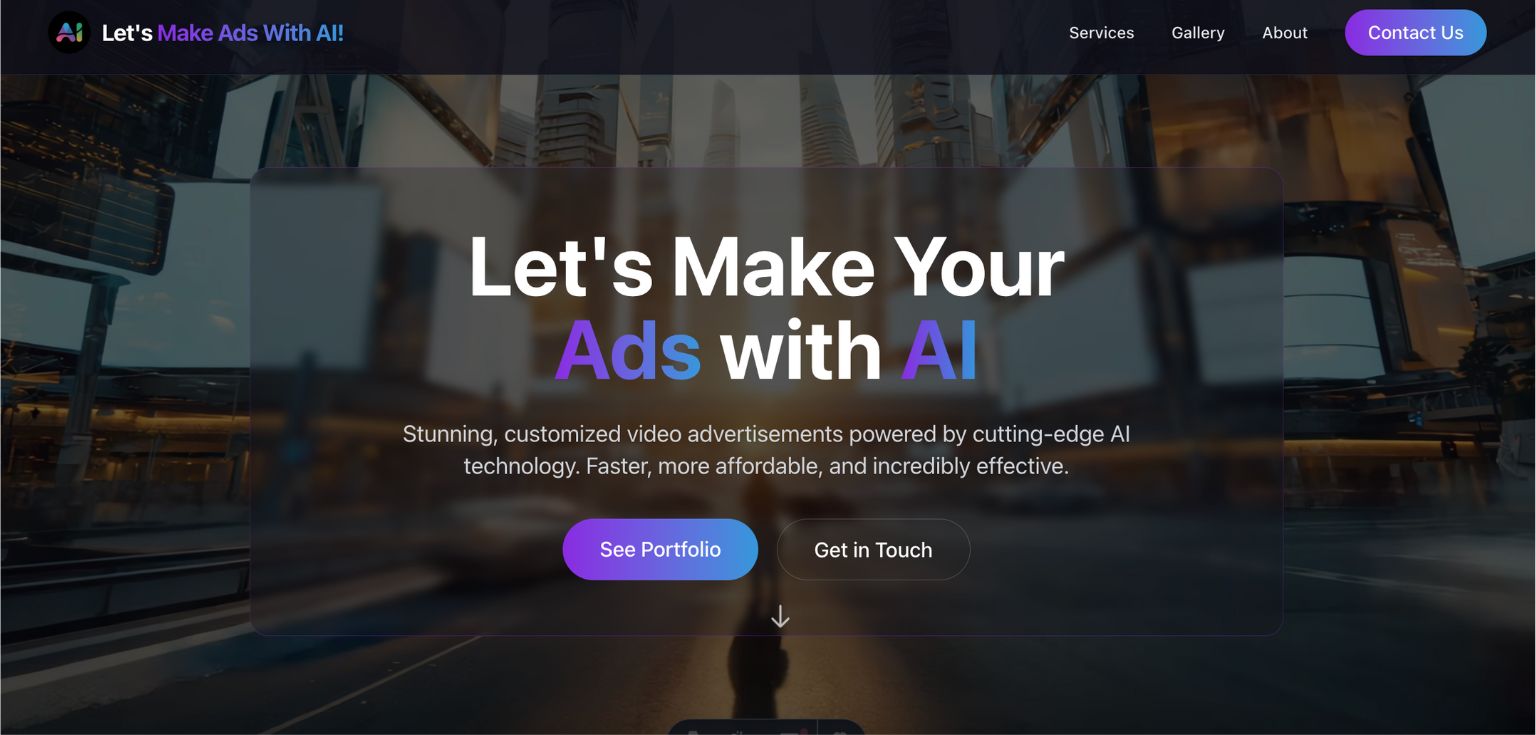 Make Ads with AI!